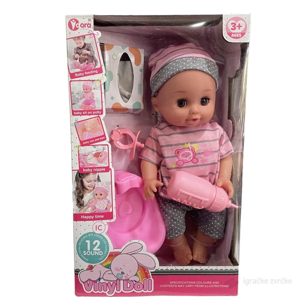 Interaktivna Beba Lutka sa Dodacima - Savršen Poklon za Male Mame