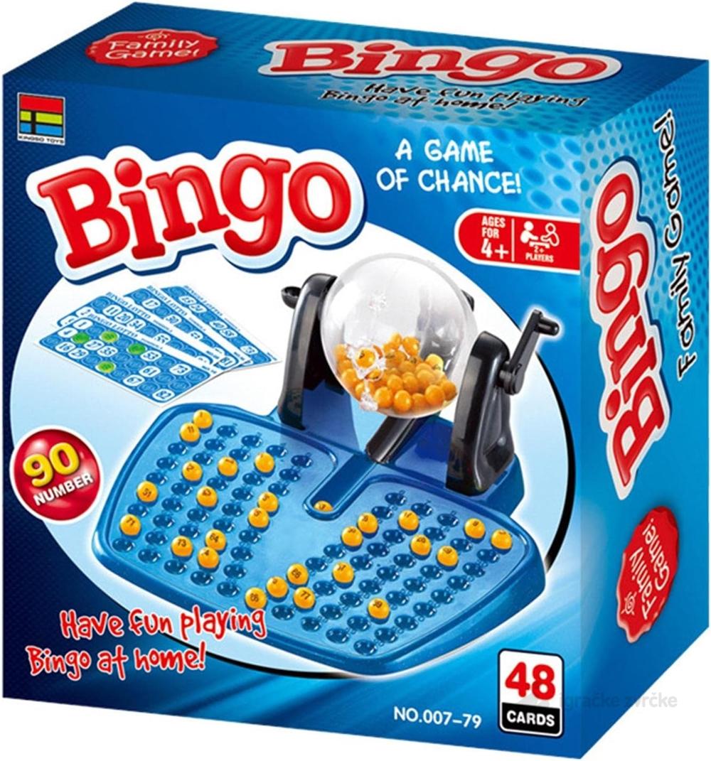 Porodični bingo set - zabava i druženje za celu porodicu